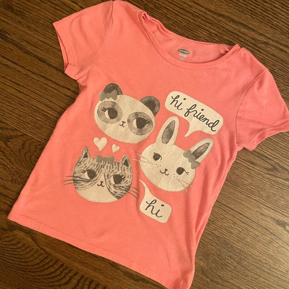 Old Navy | Shirts & Tops | Cute 5t Little Girl Tshirt Never Worn | Poshmark